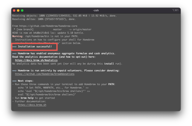 【最新版】Homebrewインストール方法【M1 Mac対応】 | くまねこPython塾